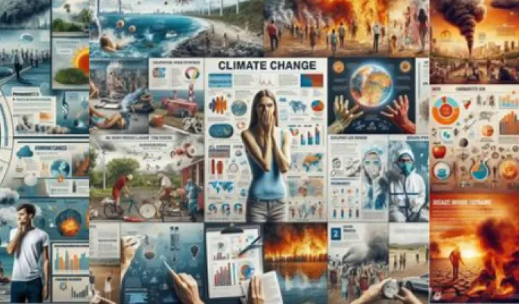 Efectos directos e indirectos del cambio climático en salud